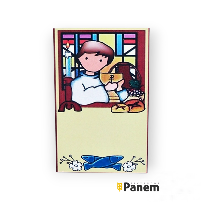 Santitos Jesus con niños en el arbol (Valor por docena) - Recuerdos Panem